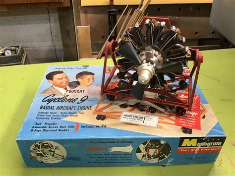 Monogram Wright Cyclone Radial Engine All The Rest Motorcycles Aviation Military Sci Fi