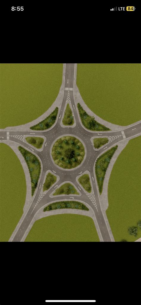 City Grid Aerial View