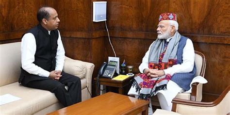 CM न क PM स मलकत जनए कय हई हमचल क लकर बत Dnewsnetwork