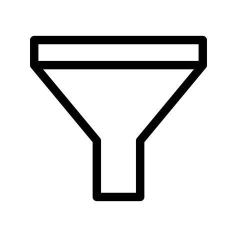 Filter Icon Vector Symbol Design Illustration 26219191 Vector Art At