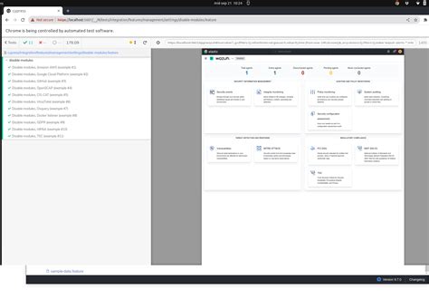Automated Test Plan Fixes After Migrate Cypress Project · Issue 4488 · Wazuhwazuh