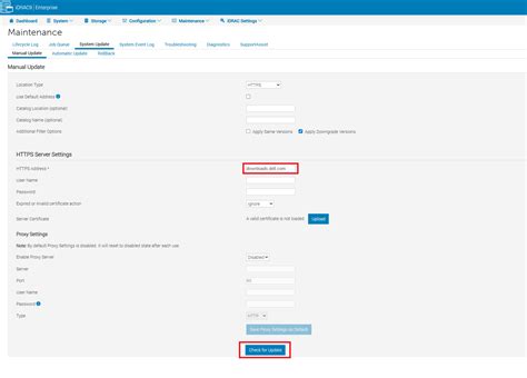 Poweredge Update Firmware Over Using Idrac 9 10 Dell Us
