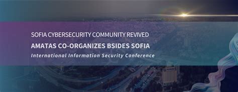 Amatas Co Organizing The Bsides International Conference Amatas