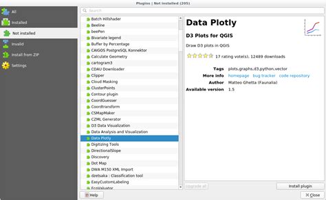 91 Lesson Installing And Managing Plugins — Qgis Documentation Documentation