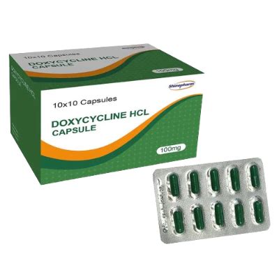 Doxycycline Capsule 100mg Smarthealer Pk