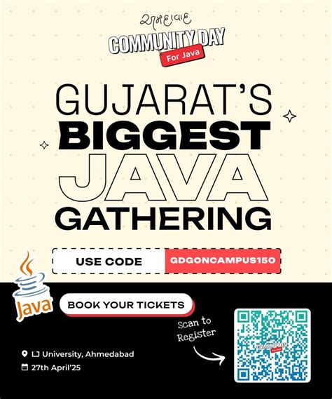 Join Gujarats Biggest Java Gathering Community Day For Java 2025 Prof Maulik Trivedi
