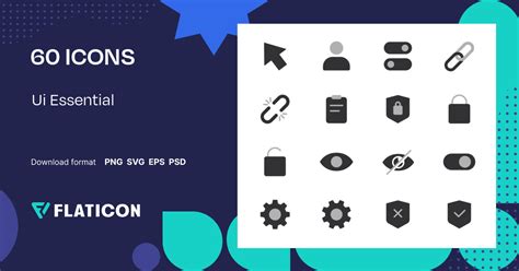 Ui Essential Icon Pack Color Fill 60 Svg Icons