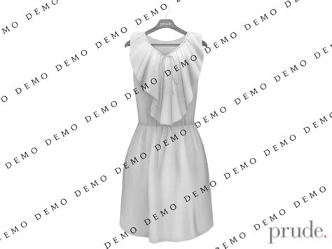Second Life Marketplace Prude Mesh Dress Gwen Demo