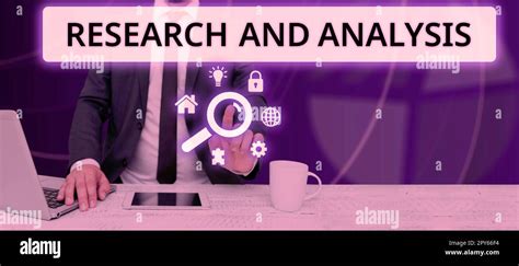 Text Showing Inspiration Research And Analysis Business Showcase Strategic Thinking And