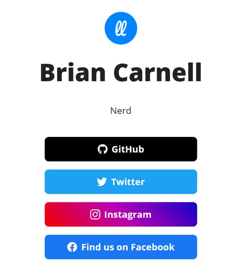 little link open source self hosted alternative to linktree brian