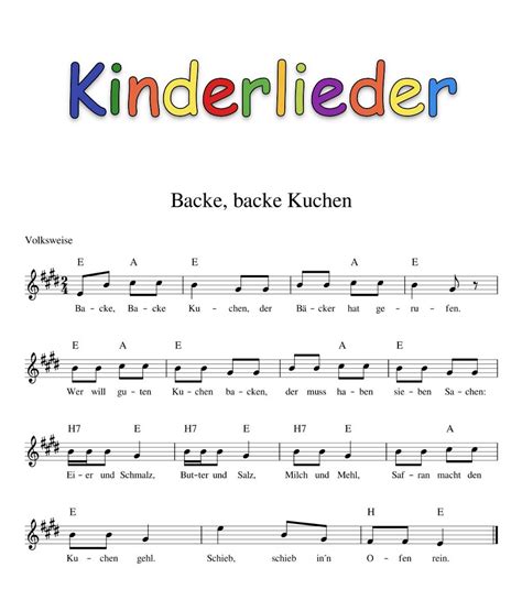 70 Liedtext Kinderlieder Texte Kinder