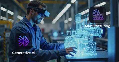 how generative ai development services are transforming the manufacturing industry