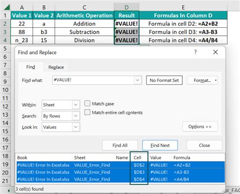 Value Error In Excel Examples How To Find And Fix It