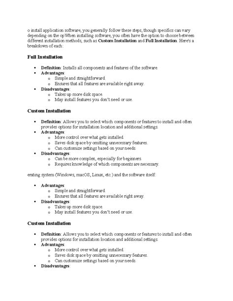 O Install Application Software Heres A Breakdown Of Each Full O Install Application Software Heres A Breakdown Of Each Full