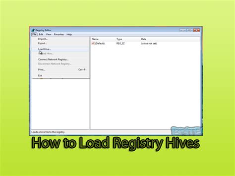 How To Load Registry Hives Malware Removal Pc Repair And How To Videos