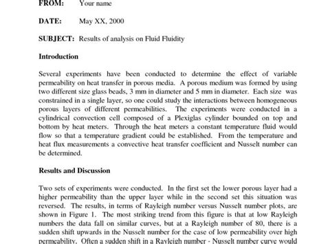 Technical Memo Template 10 Technical Memo Format Memo Formats Williamson