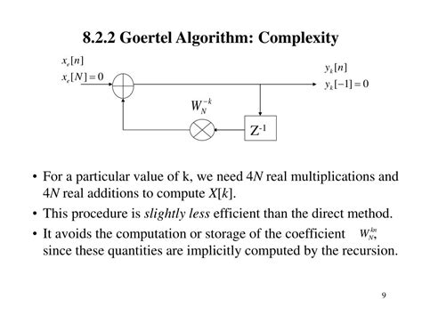 PPT 8 1 Introduction 8 2 Goertzel Algorithm 8 3 Fast Fourier