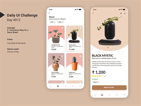 Days Daily UI Challenge WIP On Behance