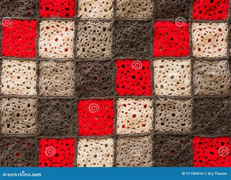 Patchwork Blanket Seamless Texture Stock Image 48802585