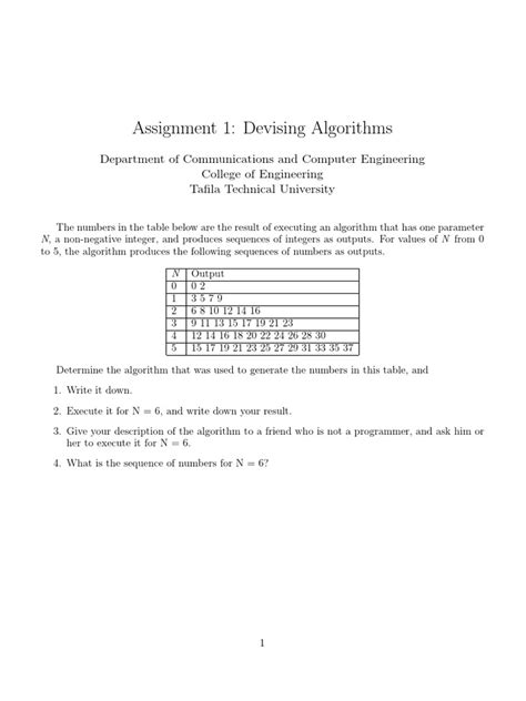 1 Devising Algorithms A Pdf