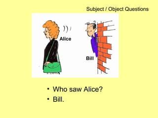 Subject Object Questions PDF