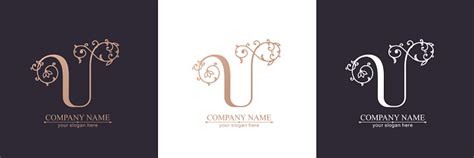 프리미엄 벡터 U 로고 몬노그램 레터링 엘리트 회사를 브랜딩하기 위한 개인 로고 또는 사인 0명에 대한 스톡 벡터 아트 및 기타