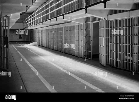 Inside Alcatraz Prison Cell Block C San Francisco United States