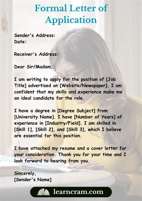 Letter Writing Format Class 8 Examples Questions Learn Cram