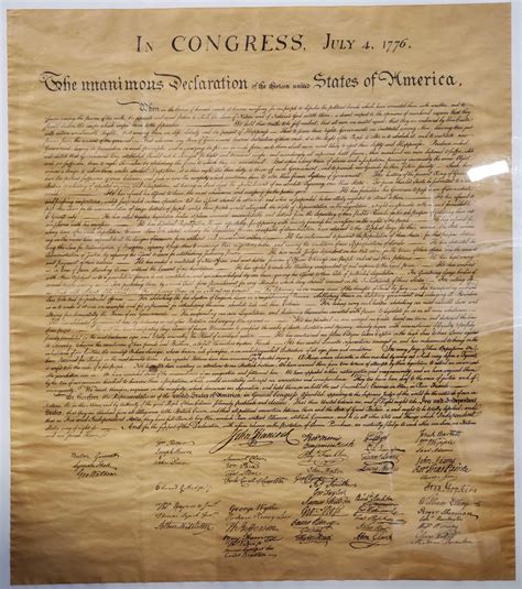 Printable Readable Declaration Of Independence