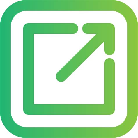 Maximize Generic Gradient Icon