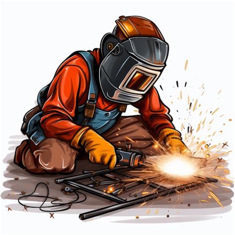 Premium Ai Image Cute Cartoon Welding Wire Enhancing Design With