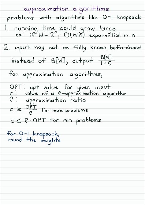 Solution Approximation Algorithms Studypool