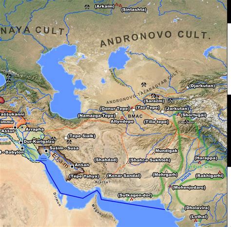 Asian Steppe Map