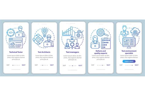 Software Testing Roles App Pages Templates And Themes ~ Creative Market