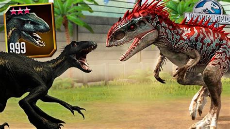 Indominusrex Vs Indoraptor Jurassic World Evolution Indominus Rex Vs