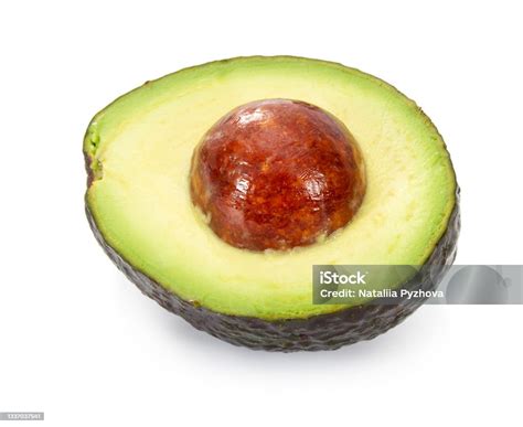 반 아보카도 는 흰색에 고립 된 구덩이와 함께 있다 피트 스톱에 대한 스톡 사진 및 기타 이미지 피트 스톱 흰색 배경 아보카도 Istock