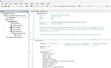 Json Parser Example Codesys Wago Automation Community