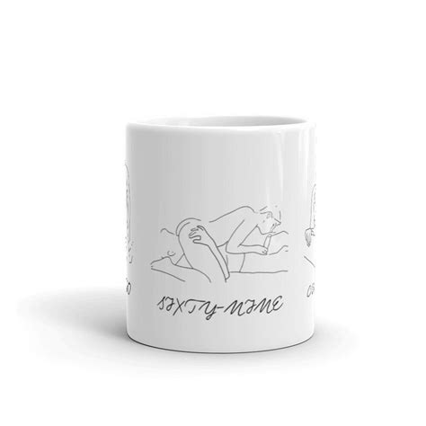 Oral Sex Positions Line Drawings Mug XXX Drawing Art Oz Etsy Canada