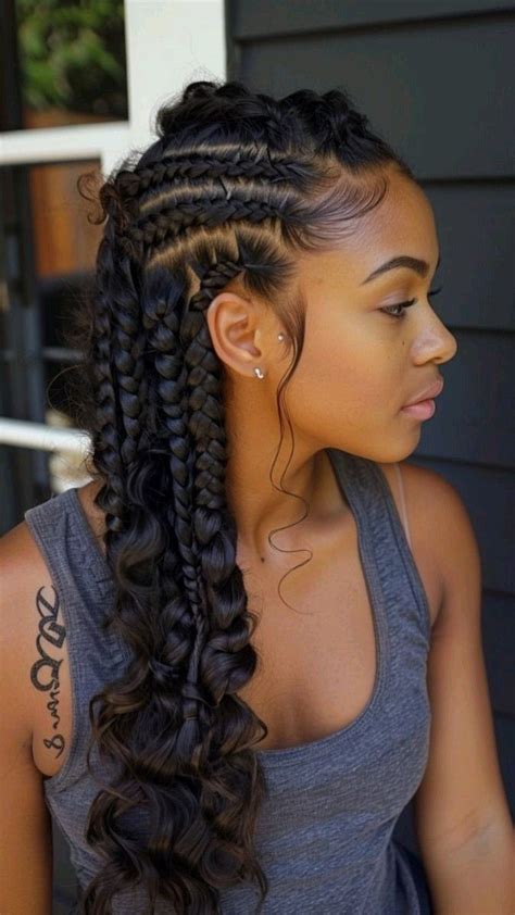 Pin By I Go By V On Variety Hair Styles Braided Cornrow Hairstyles
