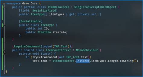 Singleton Scriptable Objects Runity