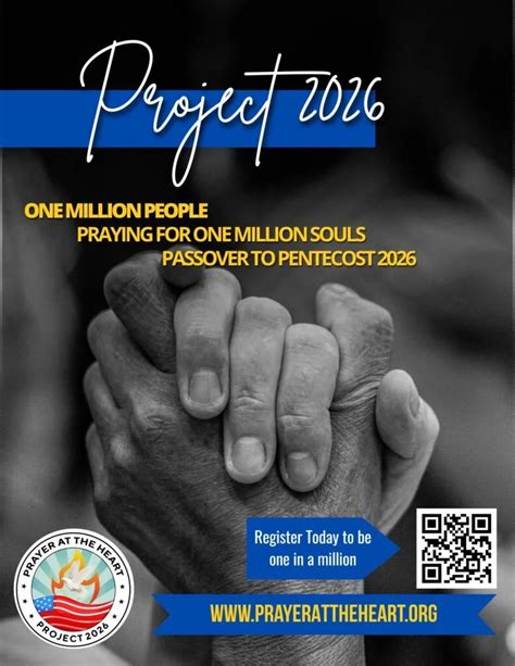 Project 2026 Fifty Days Of Prayer For A Million Souls — The River
