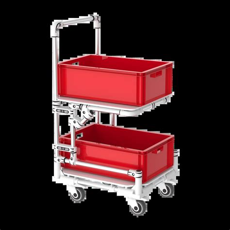 2 Level Push Cart