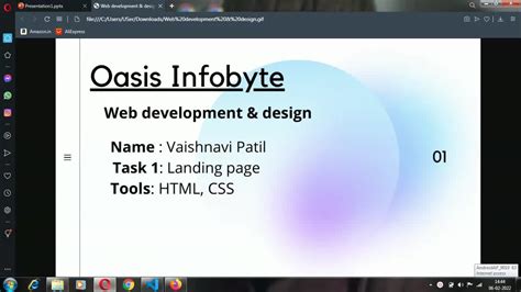 Vaishnavi Patil On Linkedin Connections Task1 Intern Internship Oasisinfobyte Webdevelopment