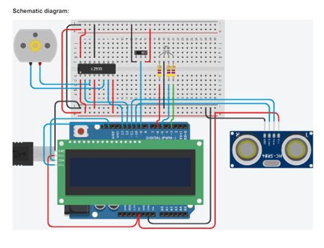 Solved Schematic Diagram Components Required Lcd Chegg