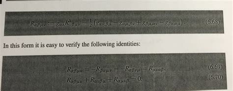 Solved 18 A Derive Eqs 6 69 And 6 70 From Eq 6 68 Chegg Com