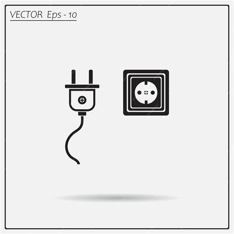 Premium Vector Plug Socket Icon