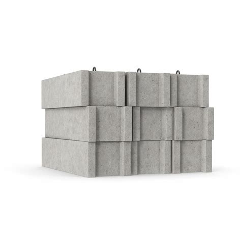 3d Stacked Concrete Blocks Turbosquid 2028018