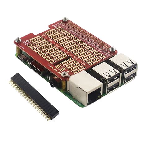 Diy Proto Hat Shield Multifunctional Gpio Adapter Plate For Raspberry Pi 3b 3b 4b Accessories