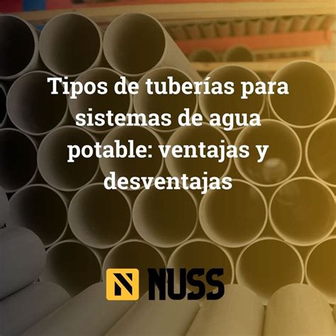 Tipos De Tubería De Aguas Nuss