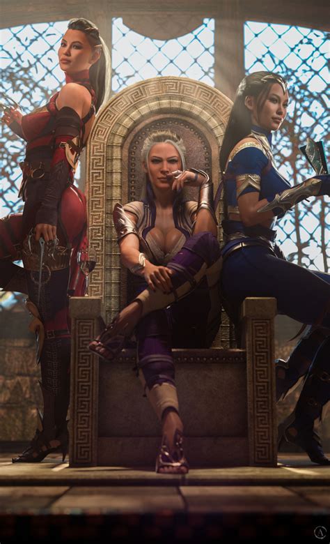 Rule 34 3d Alf3d Asian Female Clothed Female Edenian Female Only Kitana Kitana New Era